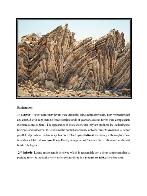 Analysis Of Folds Faults And Deformation Structures In Sedimentary Rock Layers Pdf