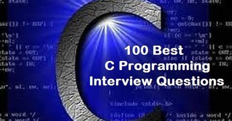 Best C Programming Interview Questions And Answers For Freshers