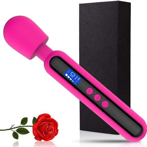 Usb Lcd Display Av Stick 10 Frequency 4 Speed Wand Massagersex Toy
