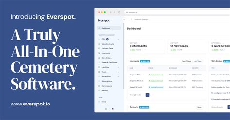 Free Cemetery Excel Template Track Cemetery Records Everspot