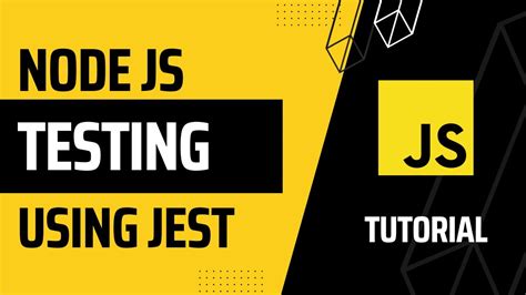 Javascript Testing In Node Js Using Jest Youtube