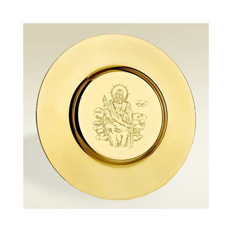 Chalice Well Paten With Image Of Jesus 523 The Clergy Store
