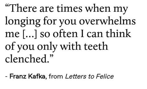 Letters To Felice Kafka Literary Quotes Writing Draft Lettering
