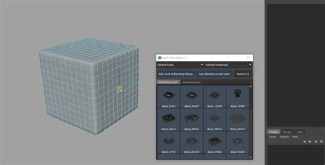 Mesh Blend Tool For Maya Inspired By Polystein Kit Polycount