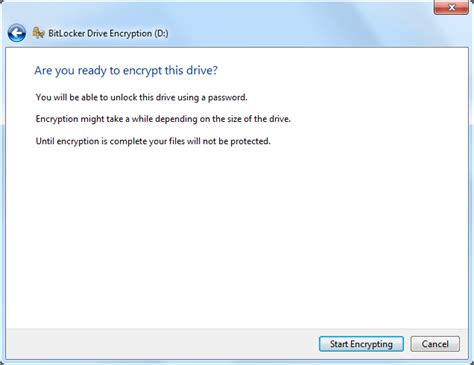 Windows 7 Bitlocker