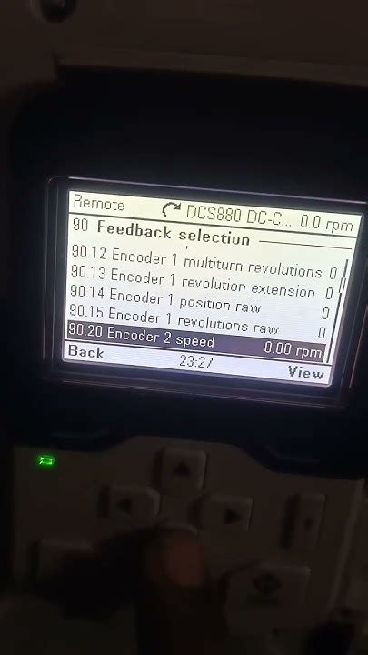 Dcs 880 Drive Parameters Configure Setting Youtube