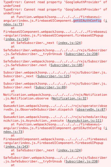 chore upgrade to angularfire2 rc1 and firebaseui 2 1 1 · issue 7 · raphaeljenni firebaseui