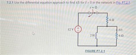 Solved 721 Use The Differential Equation Approach To Find