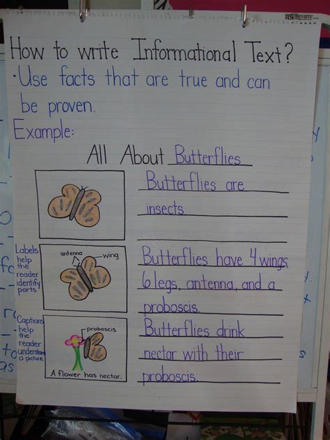Informational Text Anchor Charts