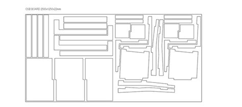 Diy Osb Table Chairs On Behance