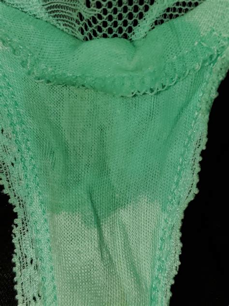 Huge Wet Spot In A Tiny Xs Thong Rwetspot