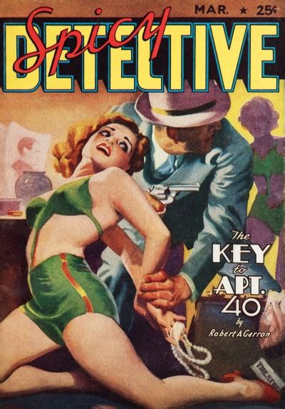 Spicy Detective Stories Cover Art By H J Ward Tumbex