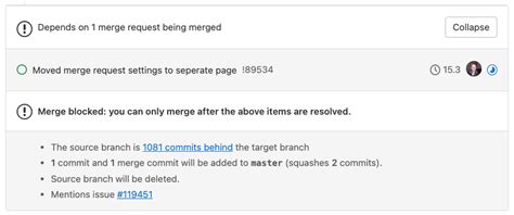 Dependencies Merge Requests Project User Help GitLab
