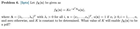 Problem Pts Let Fx X Be Given As Chegg Com