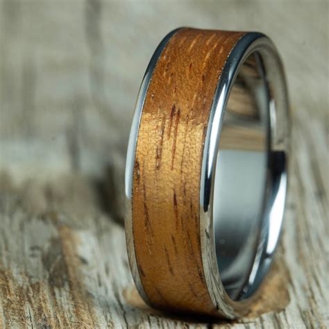Mens Wedding Ring Wood