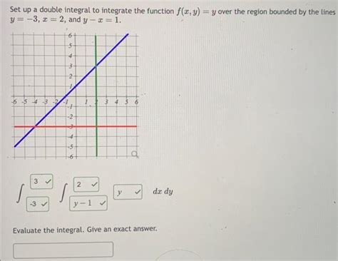 Solved Set Up A Double Integral To Integrate The Function Chegg Com