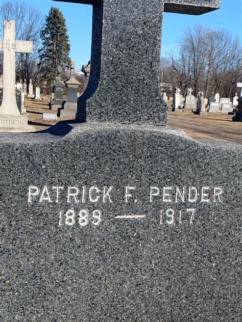 Patrick F Pender 1889 1917 Find A Grave Memorial