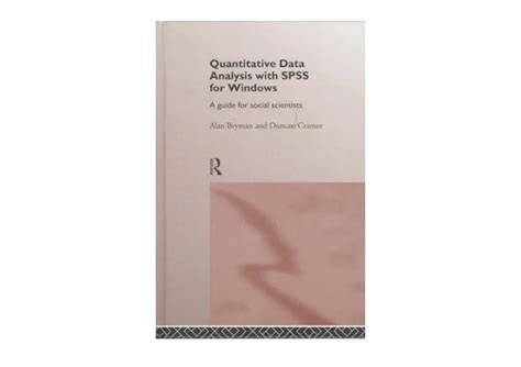 Ppt Download Pdf Quantitative Data Analysis With Spss For Windows A Guide For Social