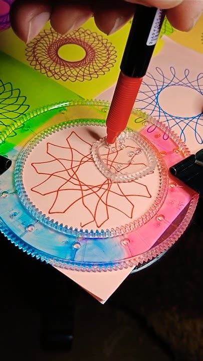 Md183 Hypocycloid And Epicycloid Spirographs Spirograph Youtube