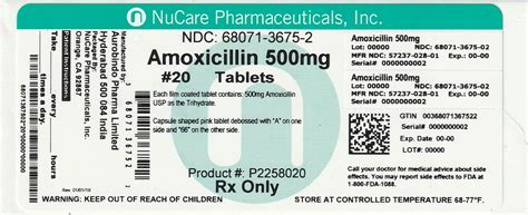 Dailymed Amoxicillin Tablet Film Coated