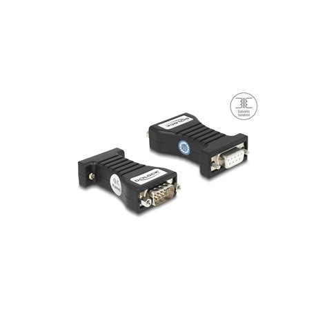 Delock Isolator Rs 232 D Sub 9 Female To Rs 232 D Sub 9 Male Txd Rxd Dtr Dsr Gnd Galvanic
