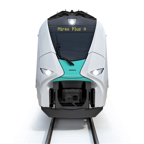 Hydrogen Trains Of The Next Generation Mireo Plus H Hybrid Trains