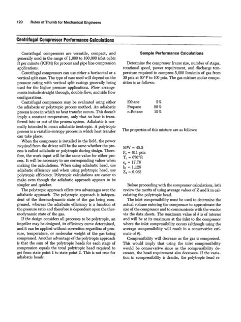 Pdf Centrifugal Compressor Performance Calculations Dokumentips