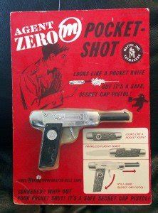 Mattel 1964 Agent Zero M Pocket Shot Nmib 64898684