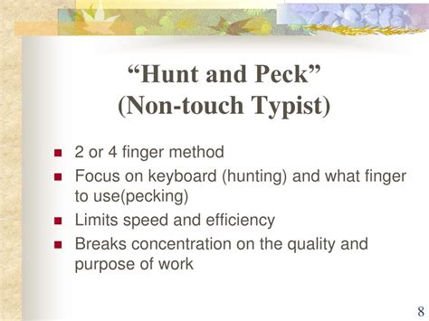 Ppt Use The Touch Method In Operating The Keyboard Powerpoint