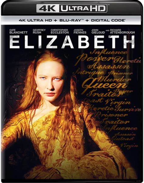 Elizabeth K Uhd Bluu Ray Cate Blanchett Book It Walmart Com