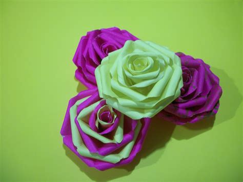 Artesana De Corazon Hermosas Rosas De Papel