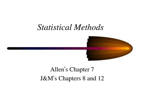 Ppt Statistical Methods Powerpoint Presentation Free Download Id