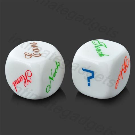 25mm Naughty Sex Fun Dice 2 Pcs Sex Toys Free Shipping Intima