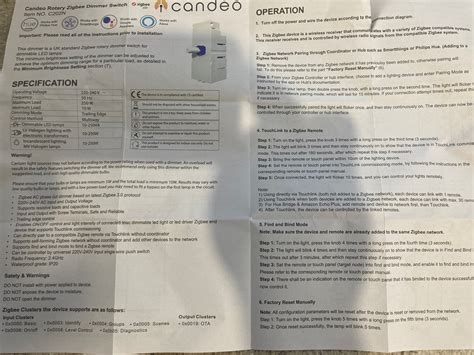 Candeo Zigbee Dimmer Module 🇬🇧 Uk Hubitat