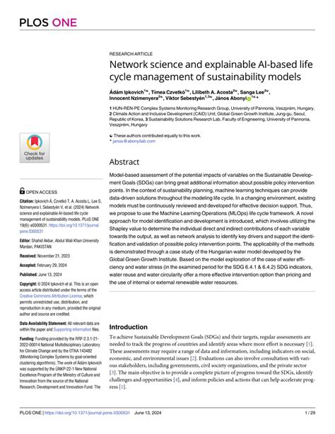Pdf Network Science And Explainable Ai Based Life Cycle Management Of