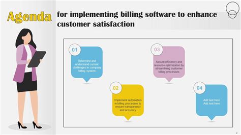 Implementing Billing Software To Enhance Customer Satisfaction Powerpoint Presentation Slides