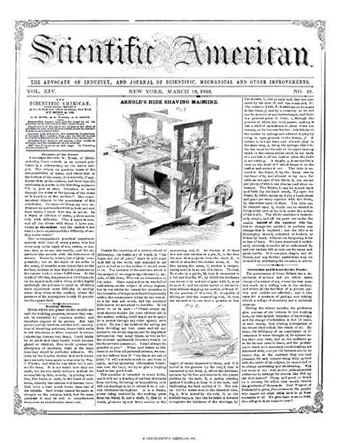 Issue Archive 1859 Scientific American