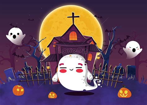 할로윈 귀여운 작은 악마 일러스트 무료 다운로드 Lovepik