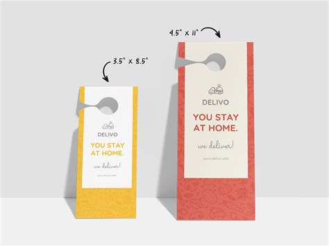 Custom Door Hangers Custom Door Hangers Buy Printed Door Hangers