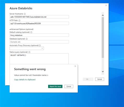 Databricks Import Query Not Working Since April Microsoft Fabric Community