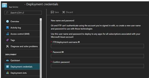 How To Delete Your Azure App Service Deployment Credential The Best C Programmer In The World
