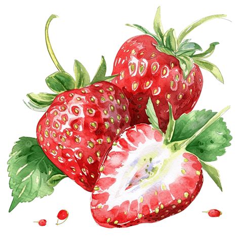 Strawberries Clipart Png