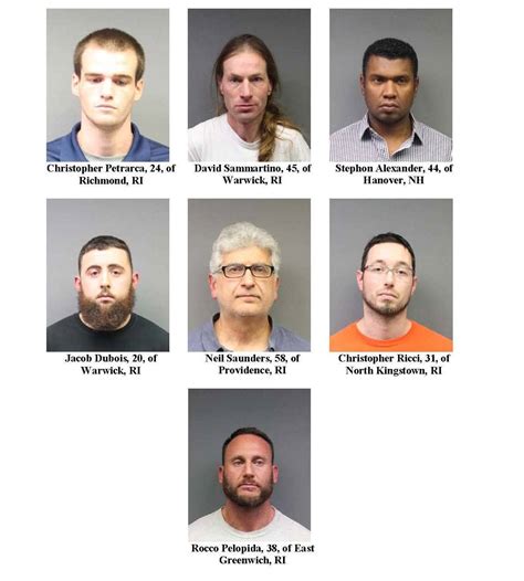 Two Warwick Men Arrested In Coventry West Greenwich Sex Solicitation Sting