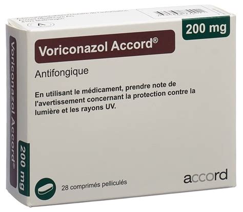 Prospecto De Voriconazol Accord 200 Mg Comprimidos Recubiertos Con