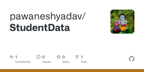 Github Pawaneshyadav Studentdata