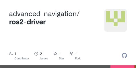 Github Advanced Navigationros2 Driver
