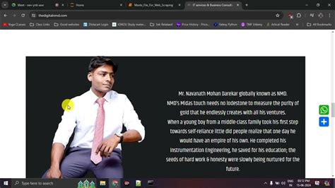 Python Lecture 30 Beautifulsoup Library Nmd Pvt Ltd Data Analytics