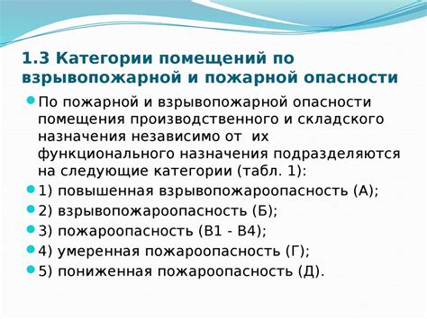 Категории зданий сооружений и помещений по пожарной и взрывопожарной опасности Online