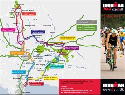 Weymouth Ironman Triathlon Road Closures In Place Bbc News