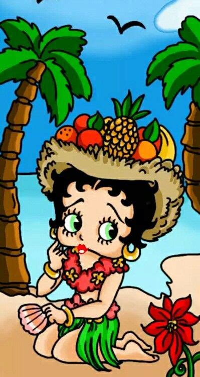 Fruit Hat Hawaiian Betty Boop